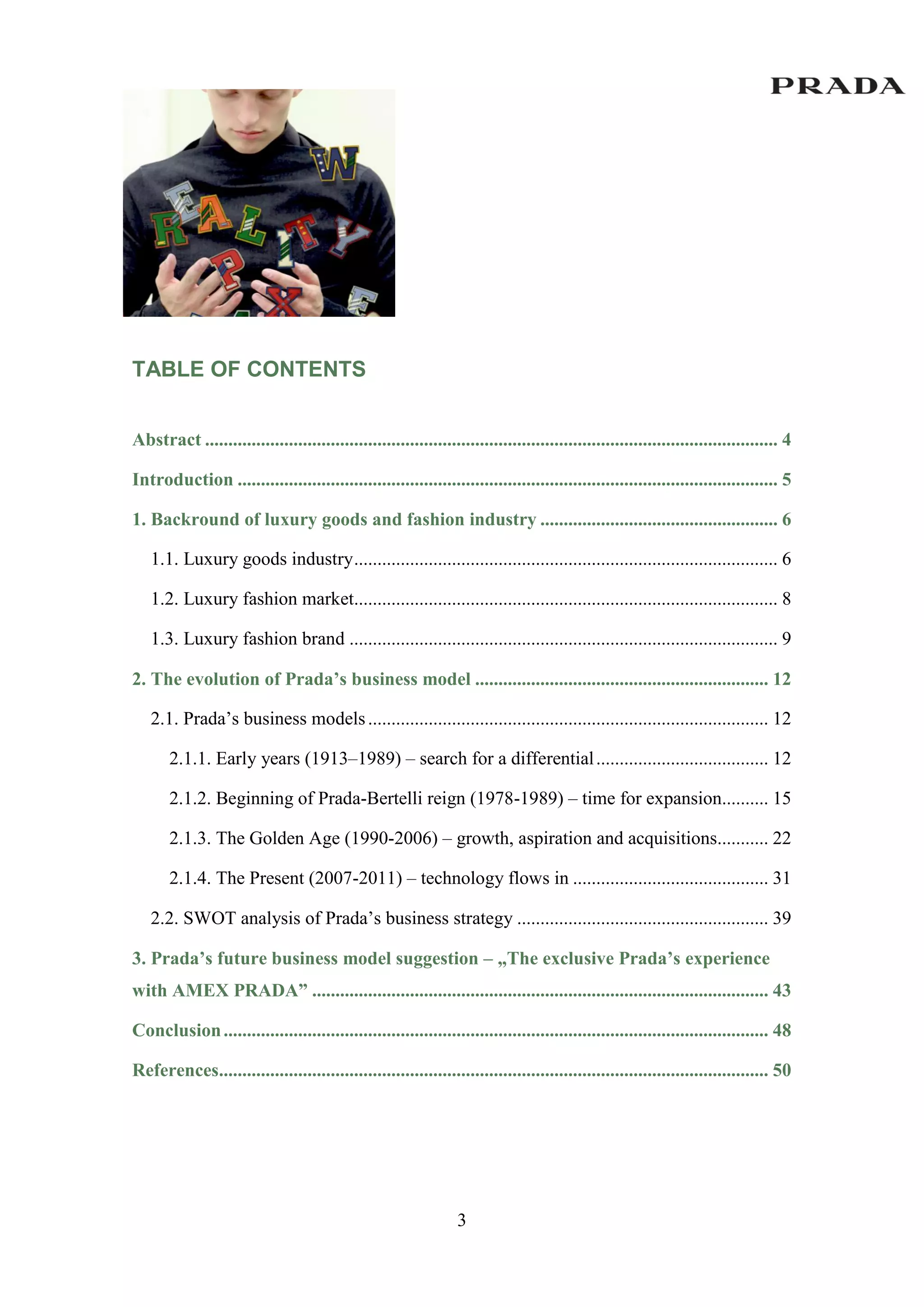 Prada Business Model Evolution and Future | PDF