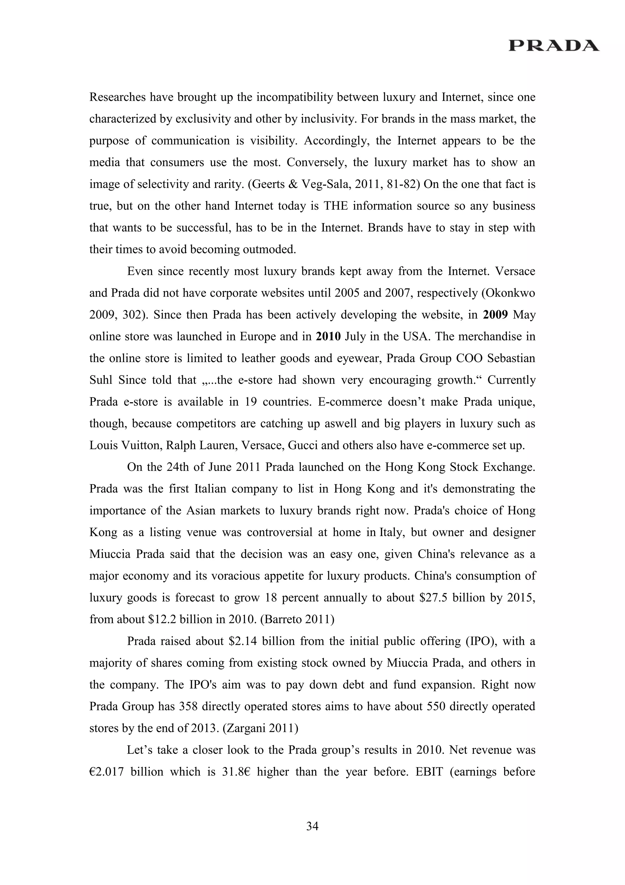 Prada Business Model Evolution and Future | PDF