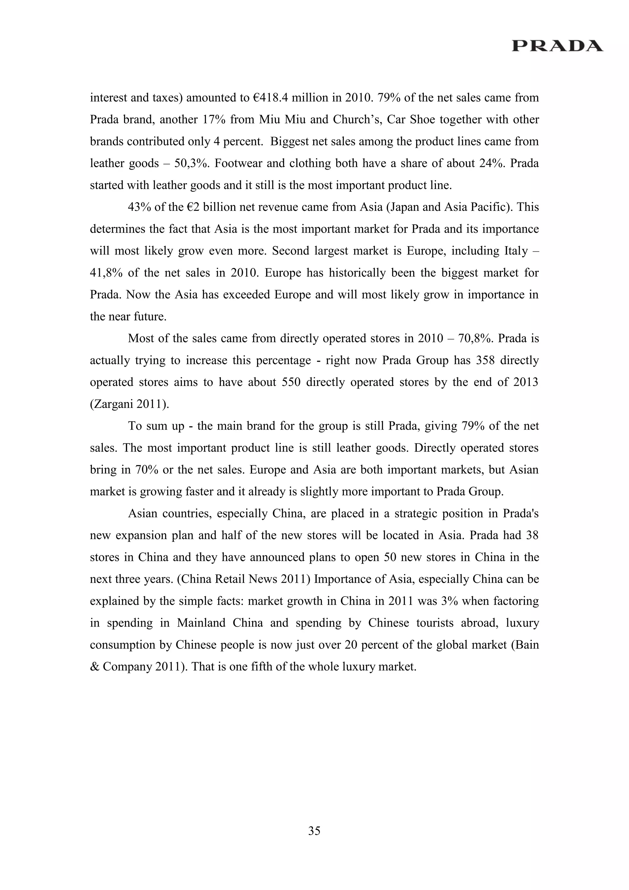 Prada Business Model Evolution and Future | PDF