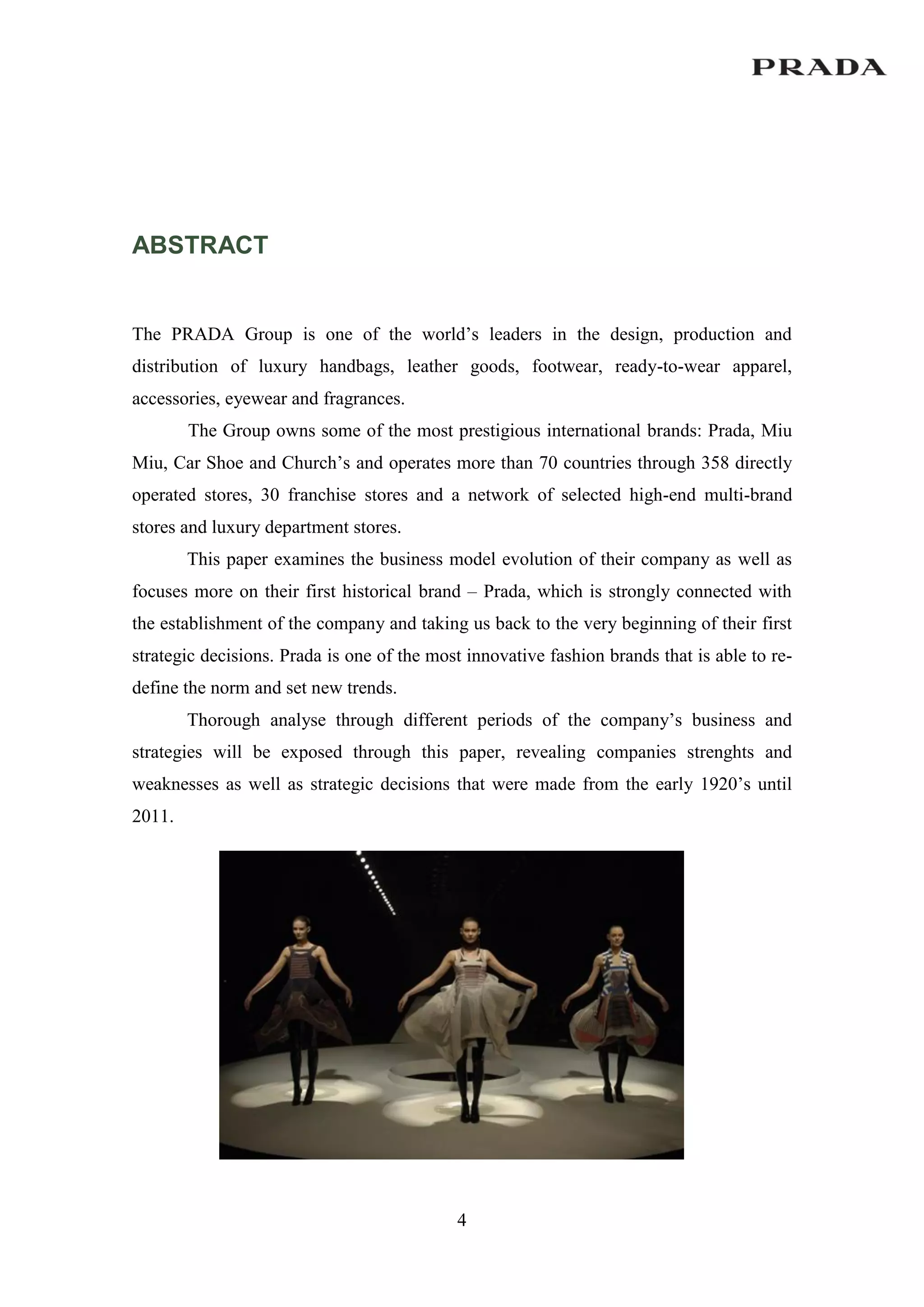 Prada Business Model Evolution and Future | PDF