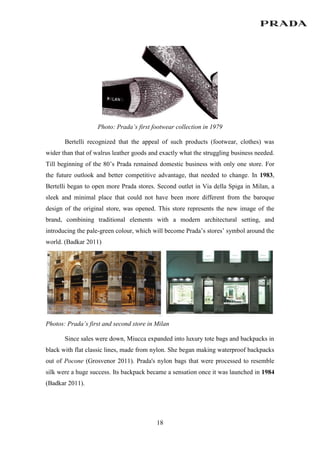 Prada Business Model Evolution and Future | PDF
