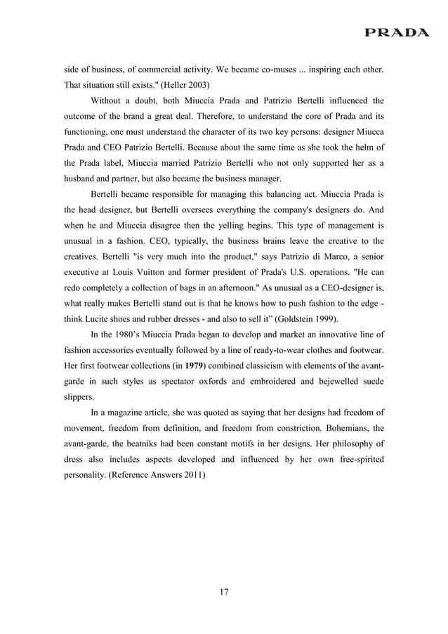 Prada Business Model Evolution and Future | PDF