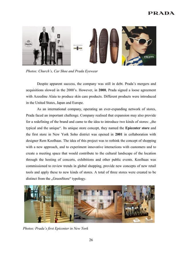 Prada Business Model Evolution and Future | PDF