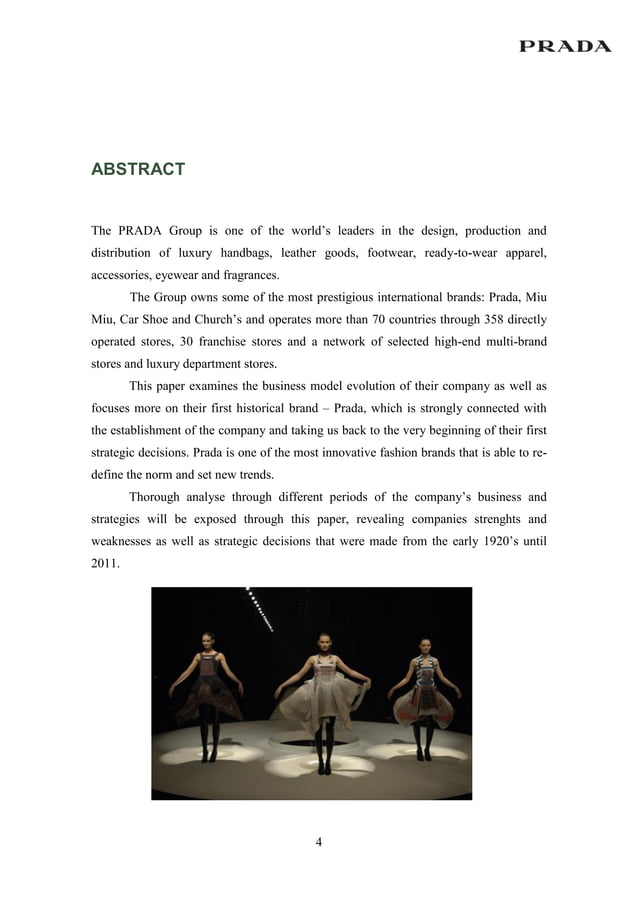 Prada Business Model Evolution and Future | PDF