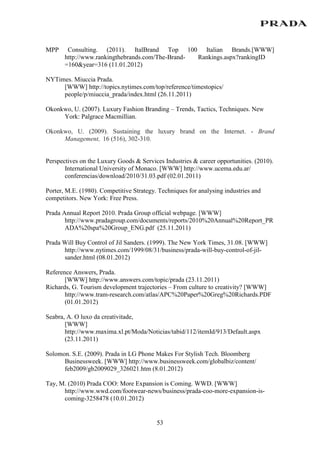 Prada Business Model Evolution and Future | PDF