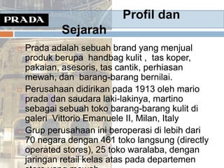 Tugas Presentasi Prada | PPTX