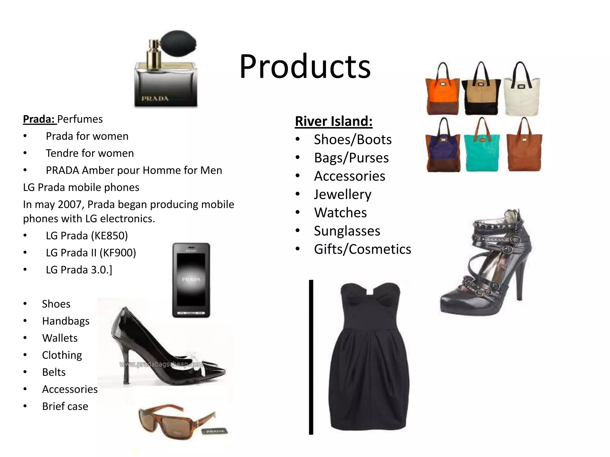 Prada and river island | PPT