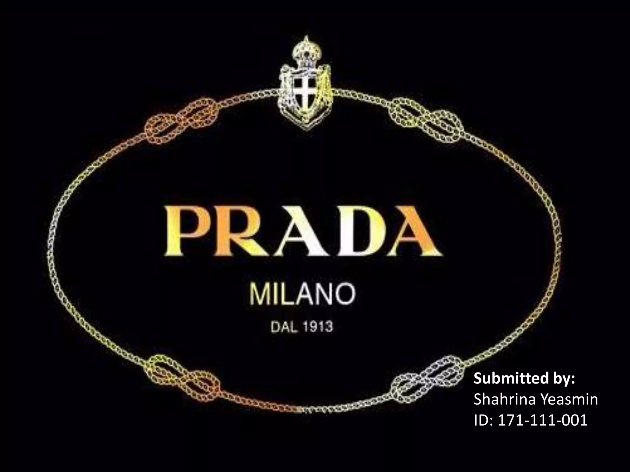 Marketing Mix of Prada | PPT