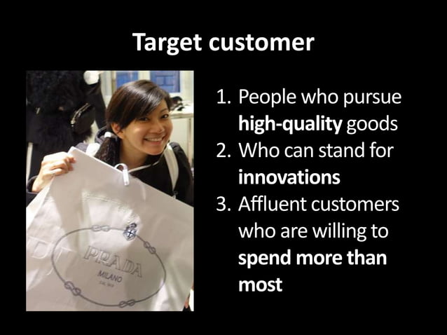 Marketing Mix of Prada | PPT