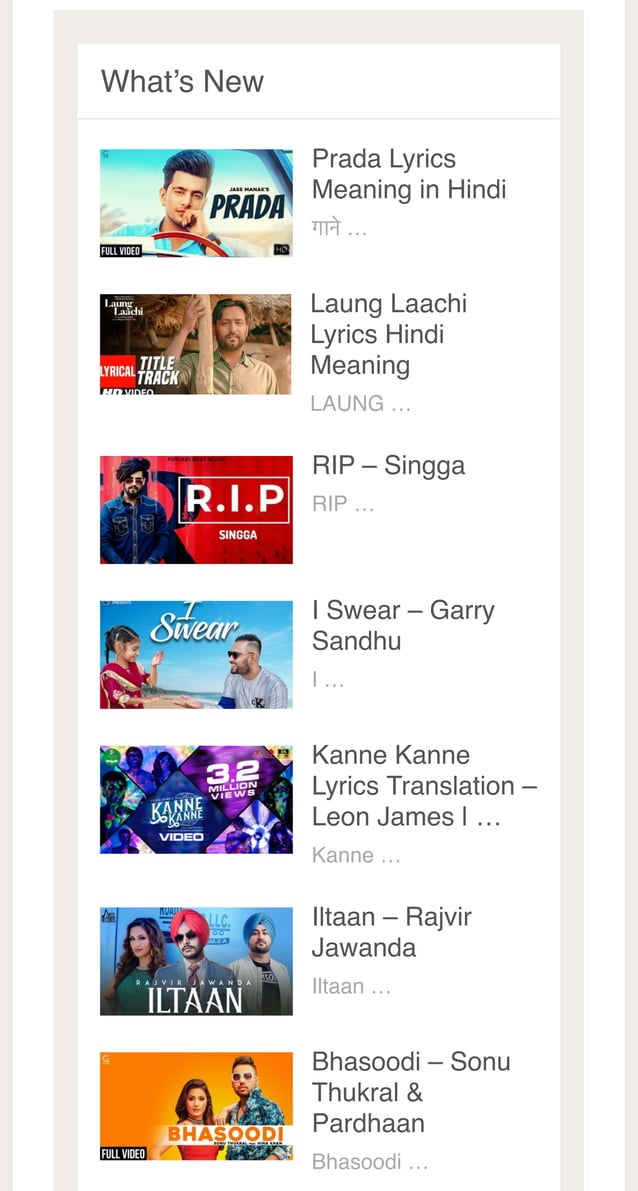 Prada Lyrics Hindi Meaning - JASS MANAK | PDF