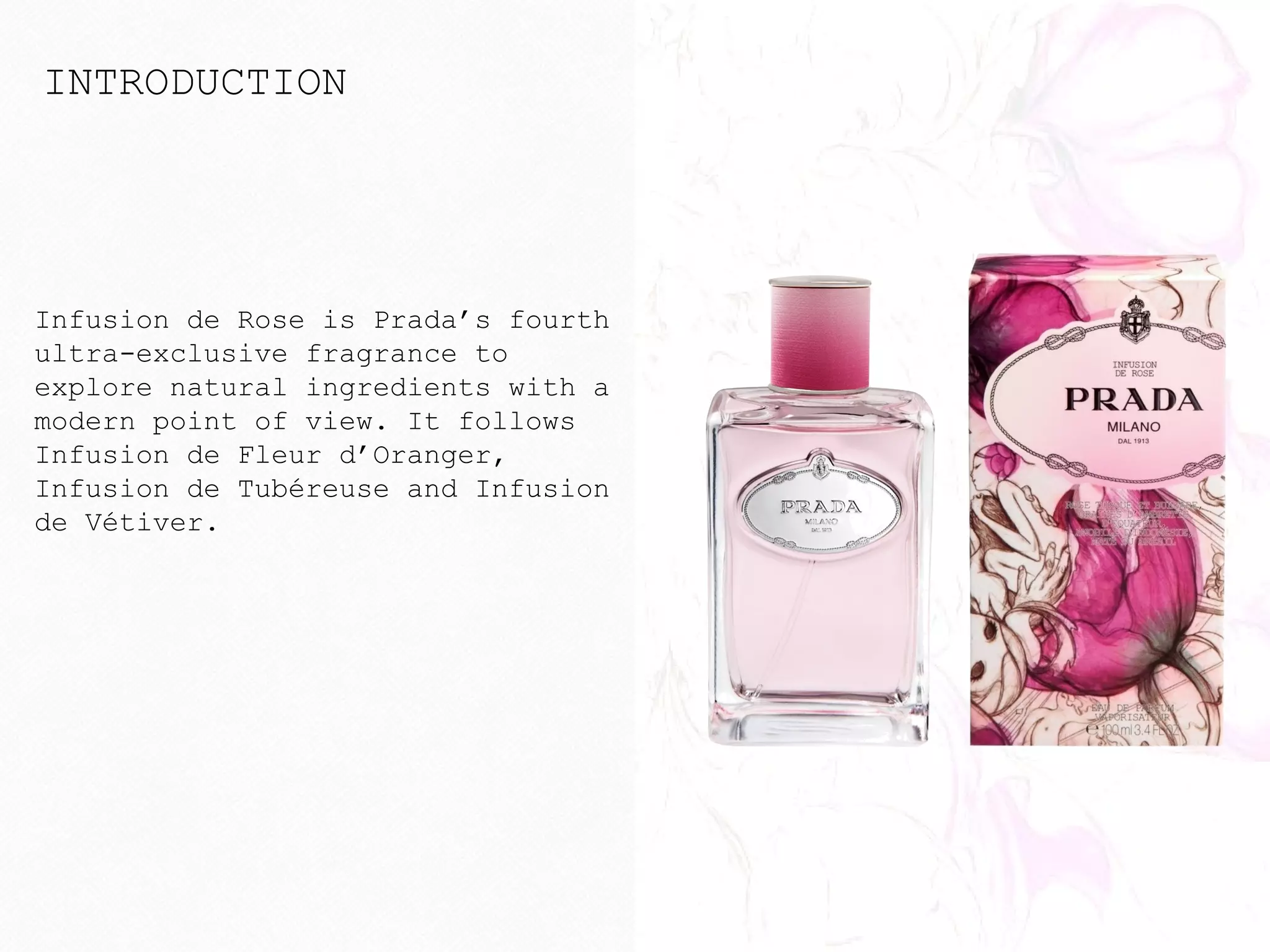Prada parfums Infusion de Rose | PPT