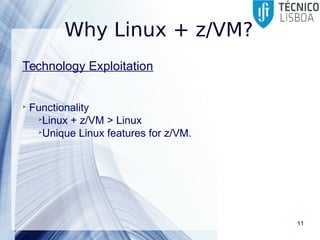z/VM: The Value of zSeries Virtualization Technology for Linux | PPT