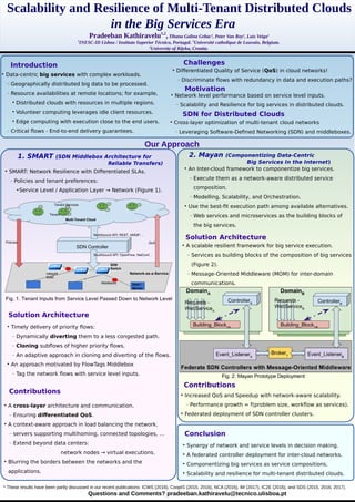 Scalability and Resilience of Multi-Tenant Distributed Clouds in the ...