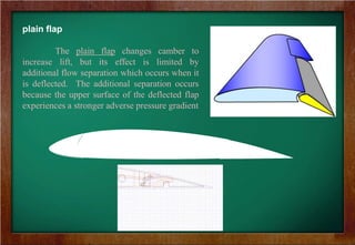 Hands on experience with aircraft lift augmentation devices | PPT