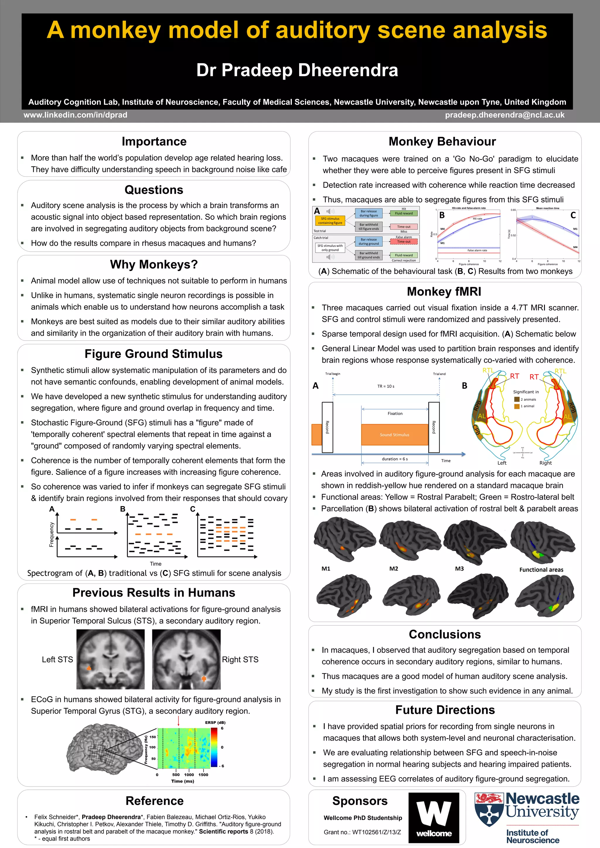 A monkey model of auditory scene analysis | PDF