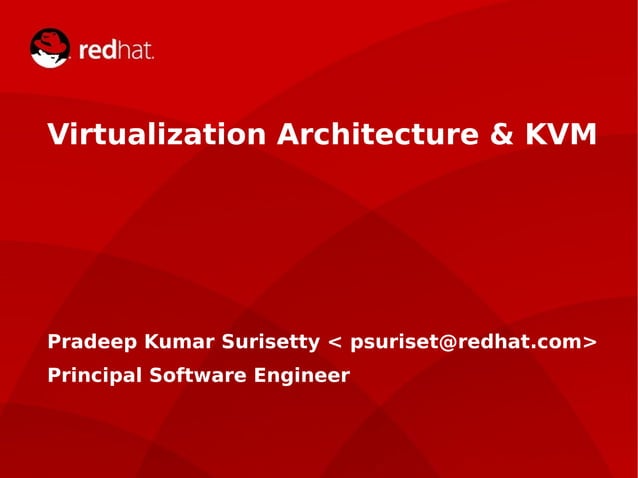Virtualization Architecture And Kvm Pdf Operating Systems Computer Software And Applications