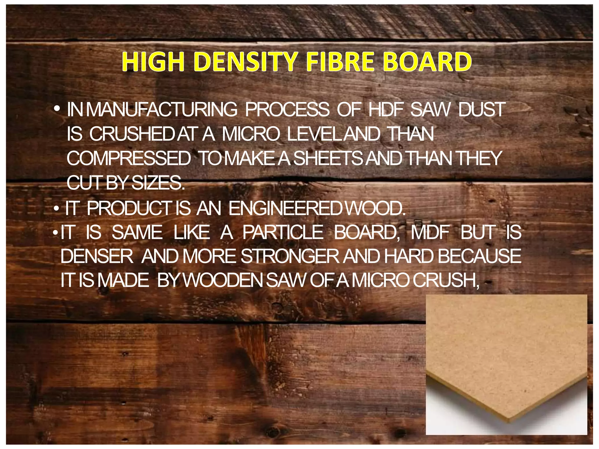 Plyboard & Blockboard in interior design | HDF | MDF | PPTX