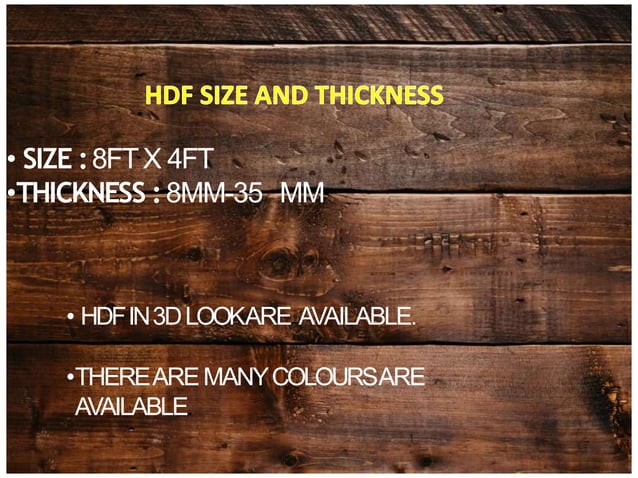 Plyboard & Blockboard in interior design | HDF | MDF | PPTX | Woodworking | Arts and Crafts