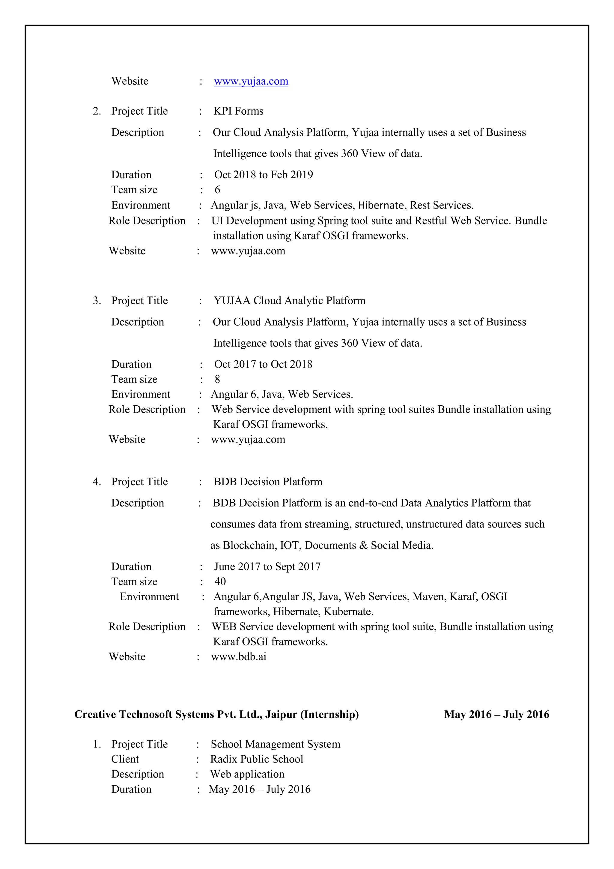 Pradeep yadav resume | PDF