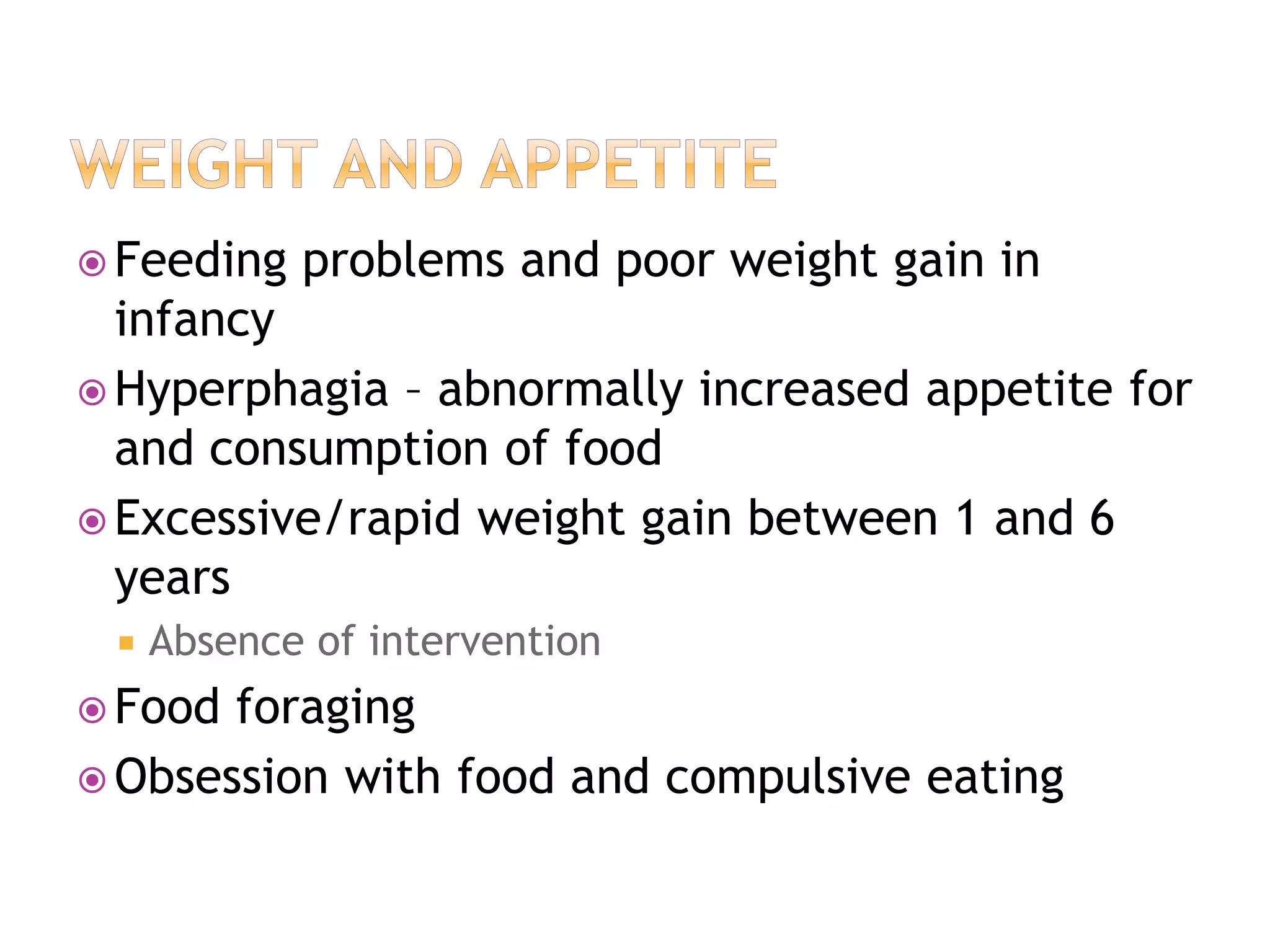 Prader willi syndrome | PPTX