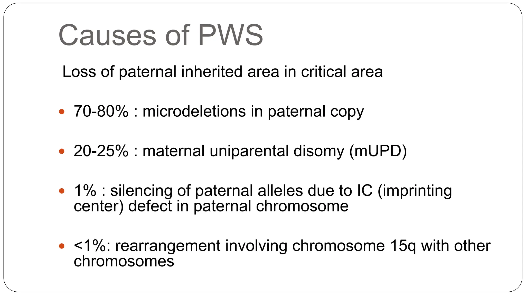 Prader Willi syndrome and Genetics and differentials | PPTX