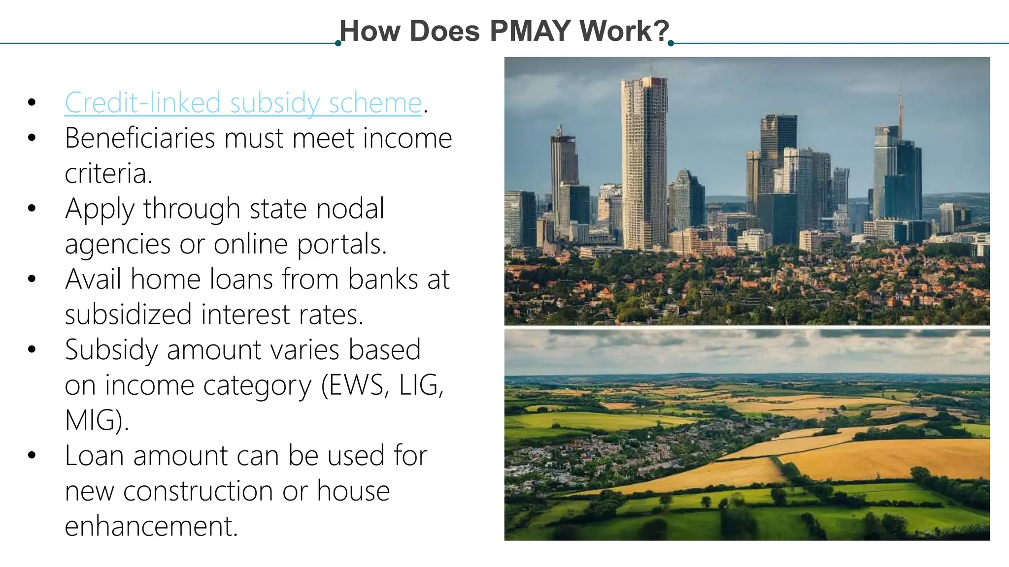 Pradhan Mantri Awas Yojana (PMAY) - Urban | PPTX