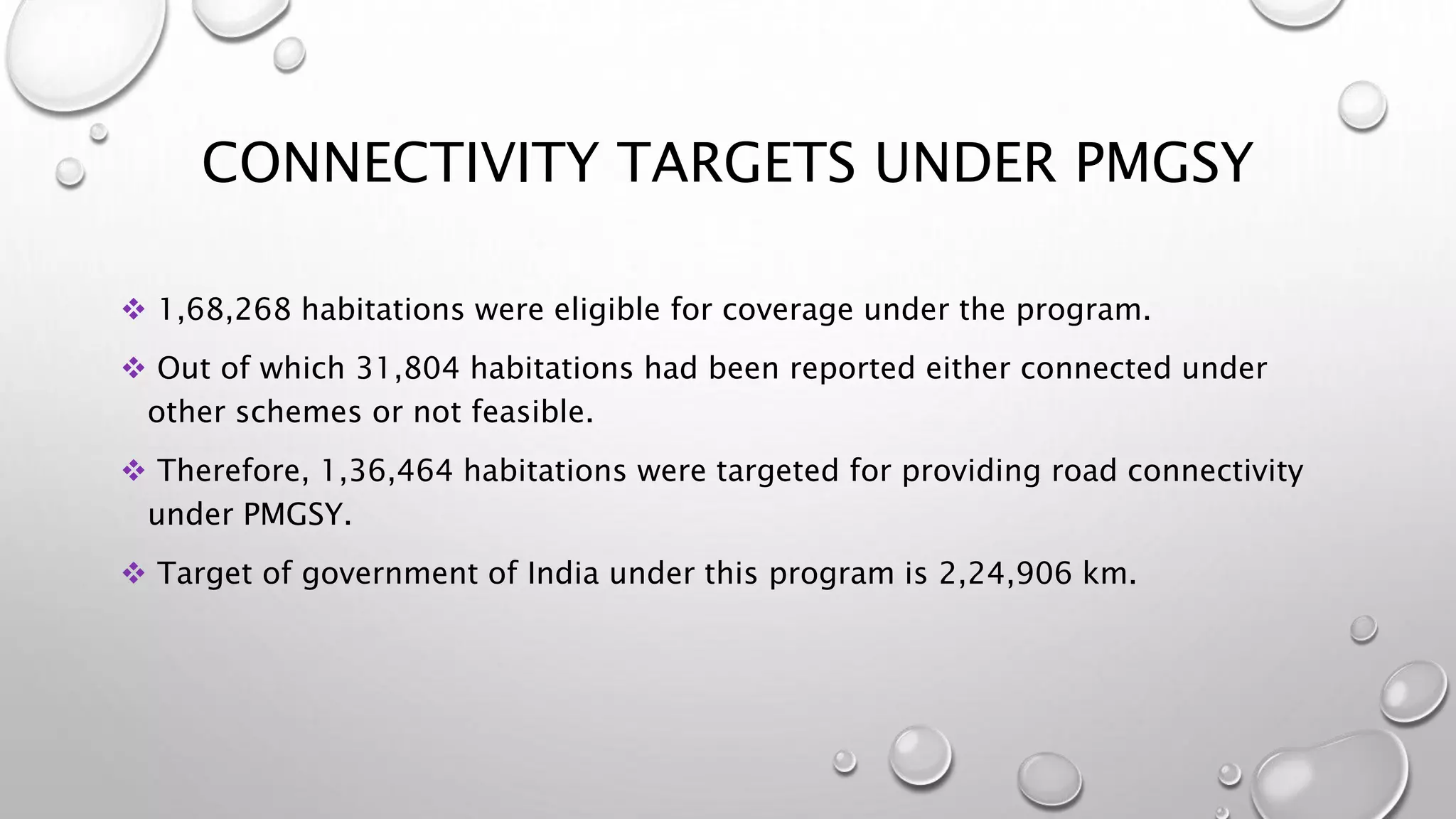Pradhan mantri gram sadak yojana (pmgsy) | PPTX