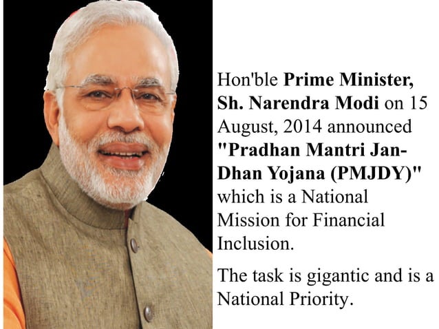 Pradhan mantri jan dhan yojana | PPT