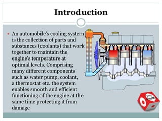 cooling system in ic engine | PPTX