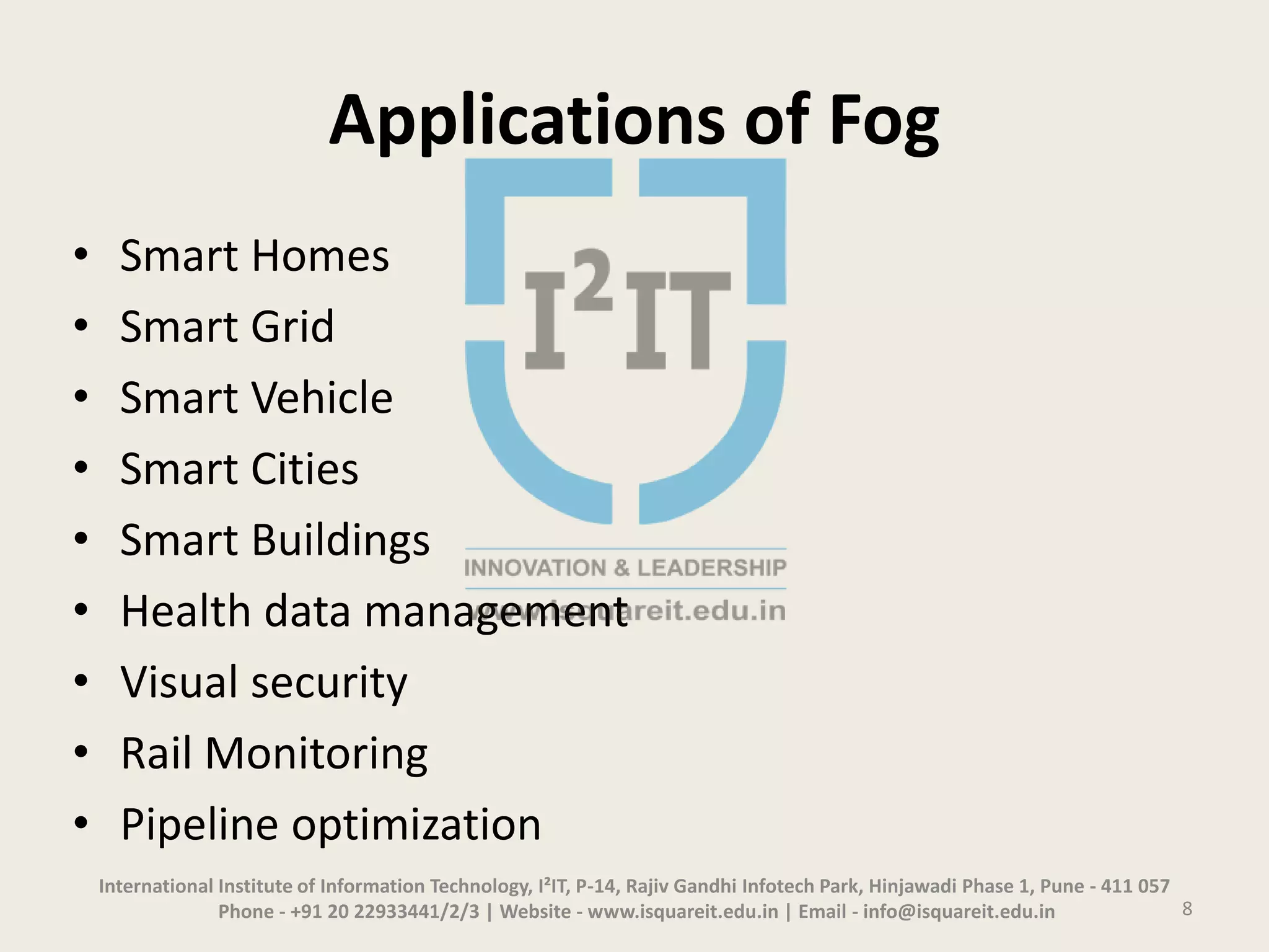 Introduction To Fog Computing Ppt