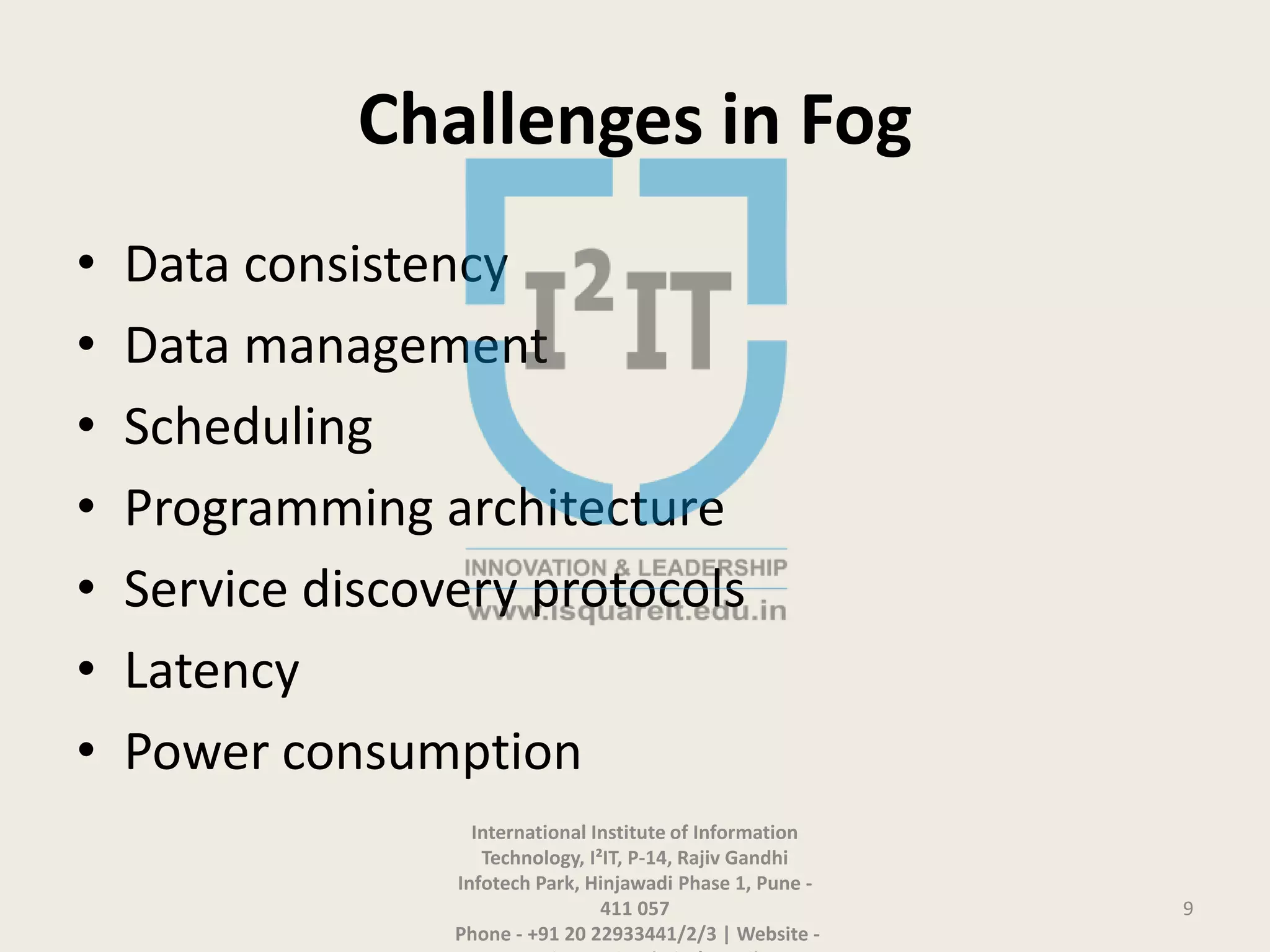 Introduction To Fog Computing | PPT