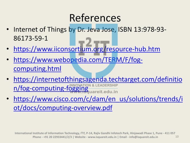 Introduction To Fog Computing Ppt Cloud Computing Internet