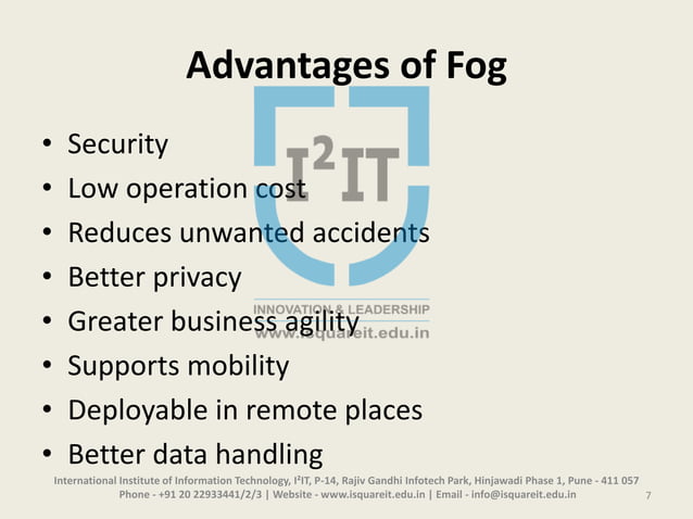 Introduction To Fog Computing | PPT | Cloud Computing | Internet