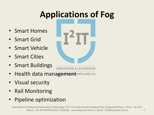 Introduction To Fog Computing | PPT | Cloud Computing | Internet