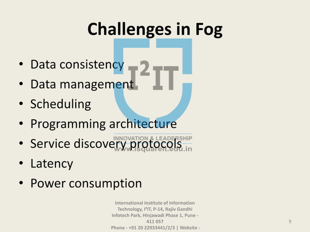 Introduction To Fog Computing | PPT | Cloud Computing | Internet