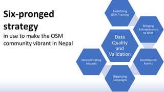 Leading by action: In making a strong and vibrant OSM community in ...