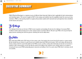 PRactical ADvantage Plans Book- CSUF PRAD | PPT