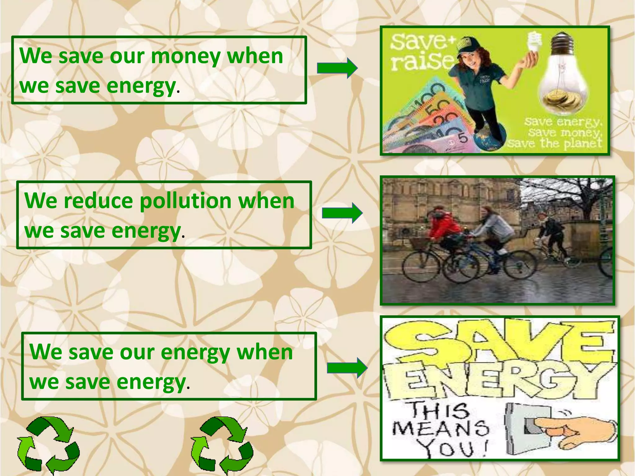 Save energy - save future - save earth | PPTX