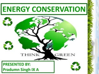 Conserve Energy For Brighter Future Poster