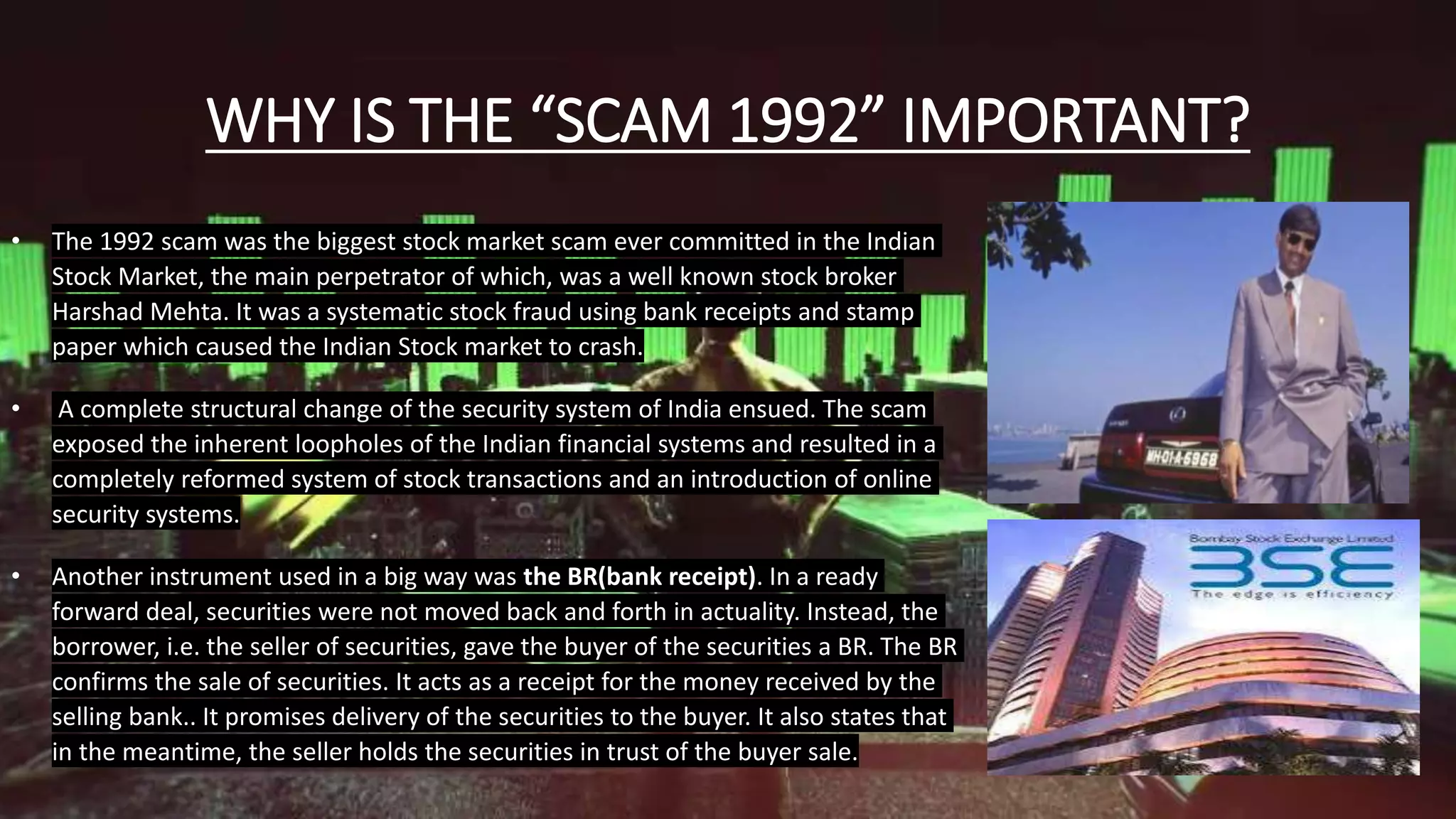 SCAM 1992 | PPTX