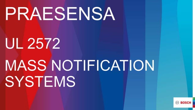 Praesensa Technical Product Training UL 2572.pptx | Operating Systems ...