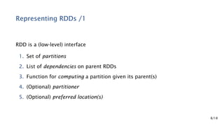 Apache Spark — Fundamentals and MLlib | PPT