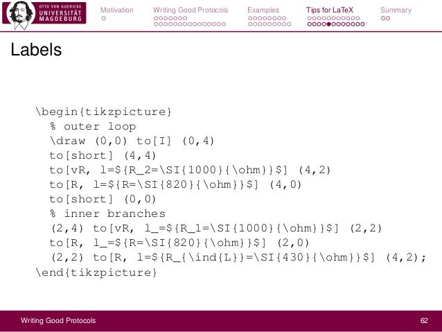 How to Write a Good Protocol
