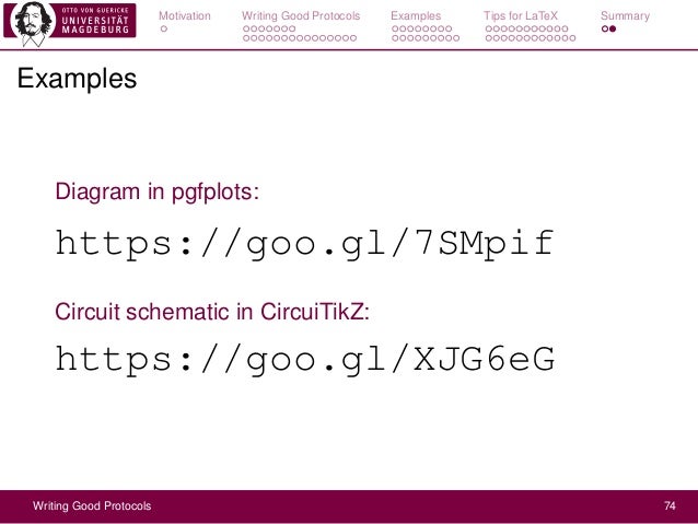 How to Write a Good Protocol