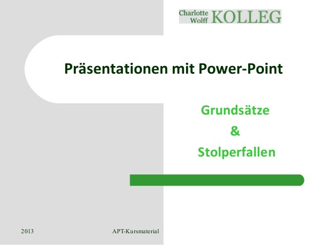 Praesentationen mit ppt Praesentationen mit ppt