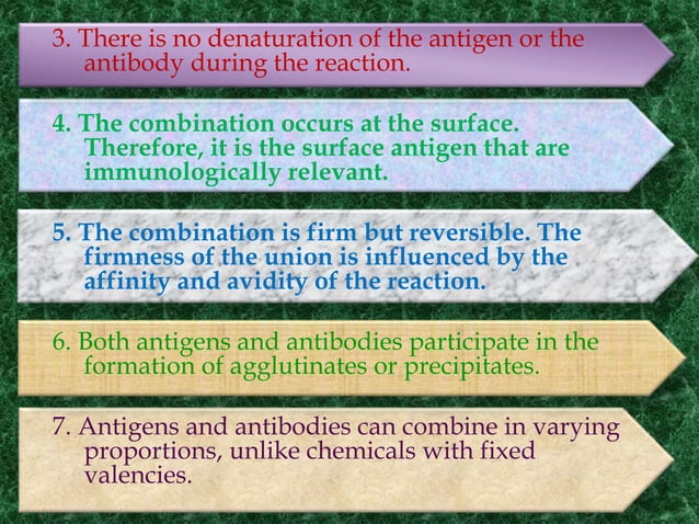ANTIGEN ANTIBODY REACTION | PPTX