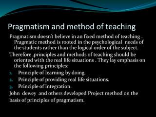 Pragmatism | PPTX