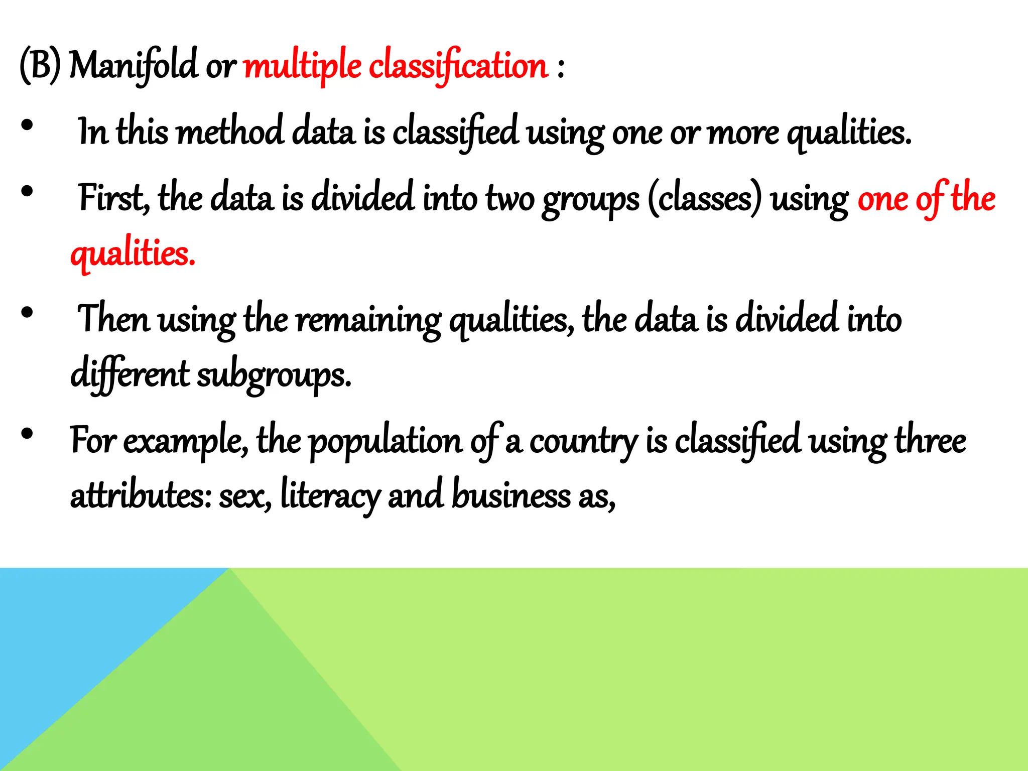 Organization of data-TABULATION OF DATA,DIFFERENCE BETWEEN ...
