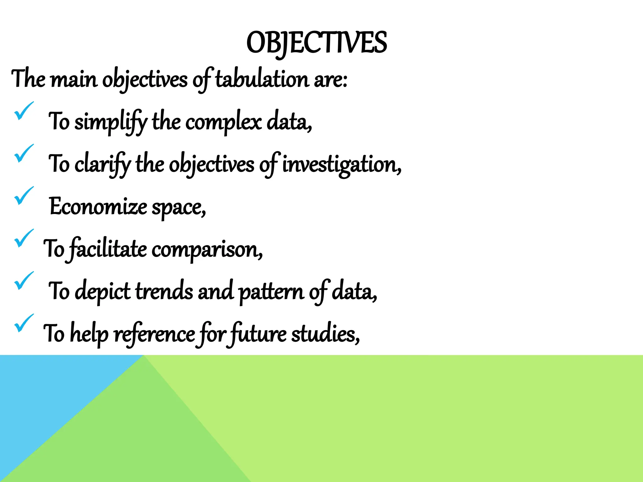 Organization of data-TABULATION OF DATA,DIFFERENCE BETWEEN ...