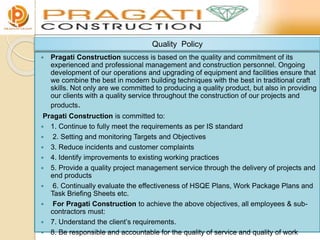Fabrication and Installation Service by Pragati Construction, Pune | PPTX | Construction ...